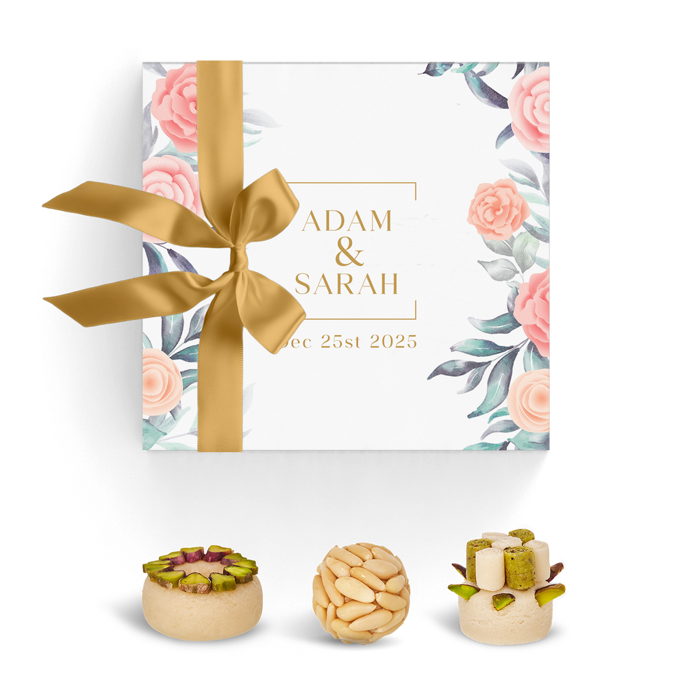 Wedding Favor Box. Set of 5 – Layla's Delicacies
